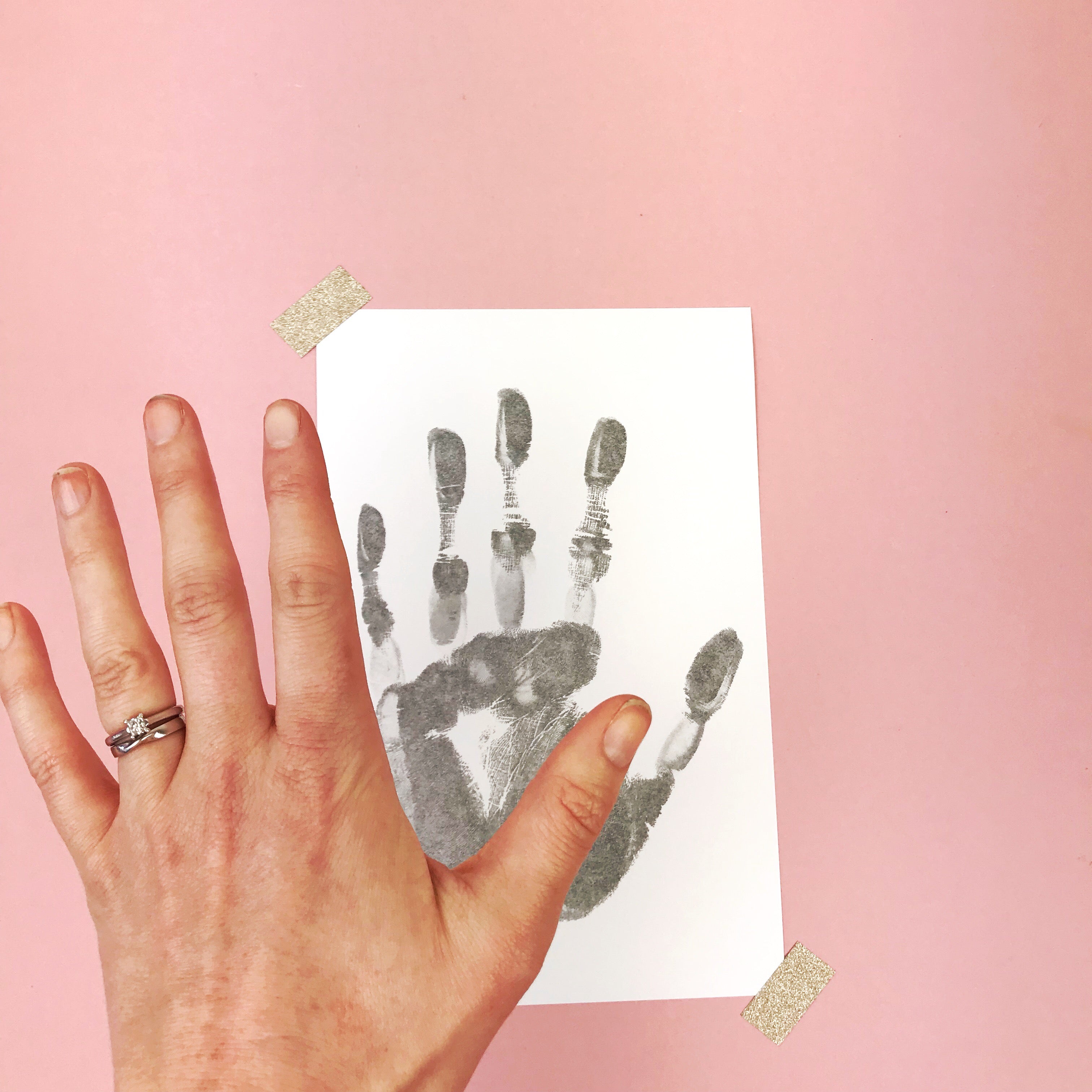 How To Get The Perfect Baby Handprint in 5 Easy Steps – Olive & Pip