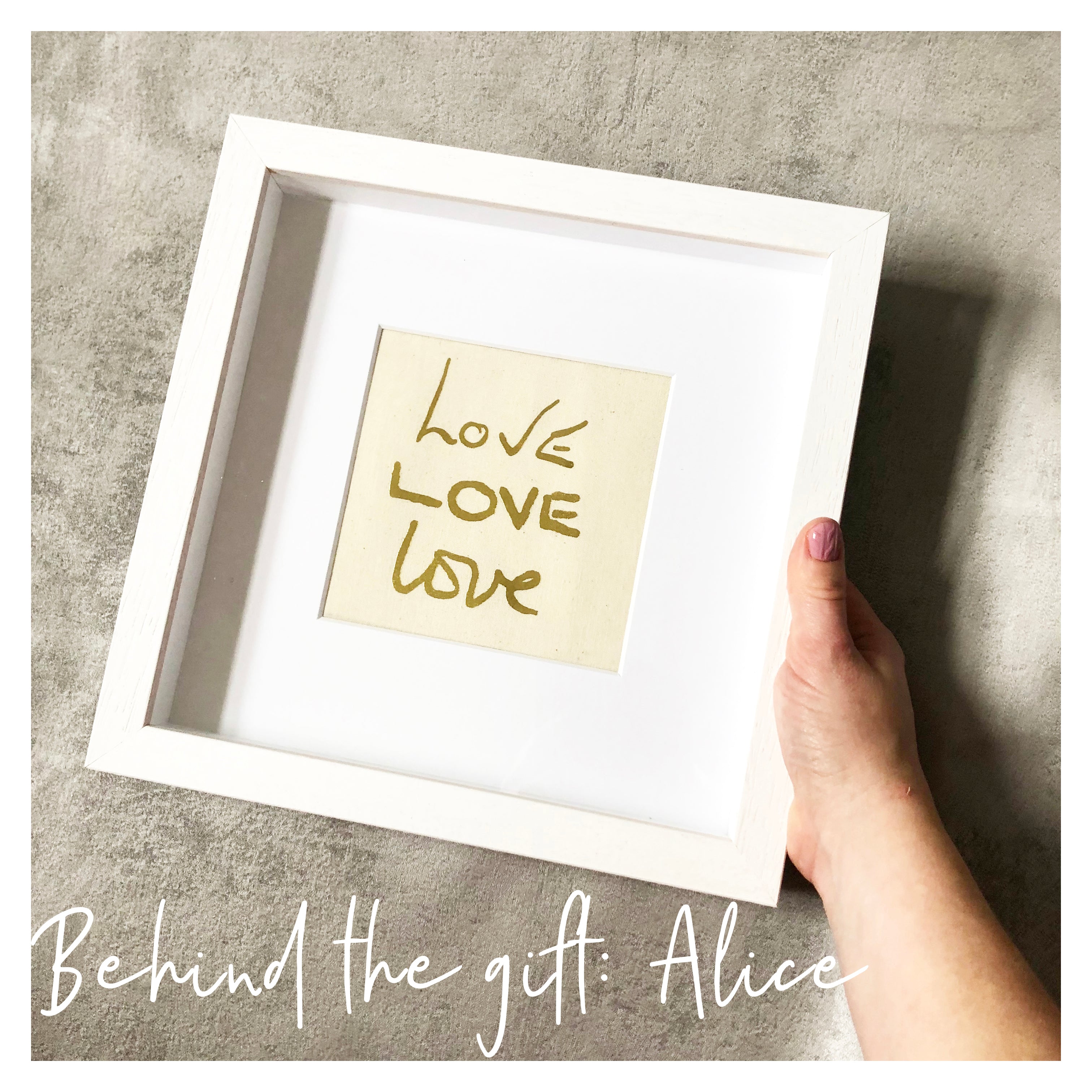 Alice: A Personalised Handwriting Frame to Remember Much-Loved People ...