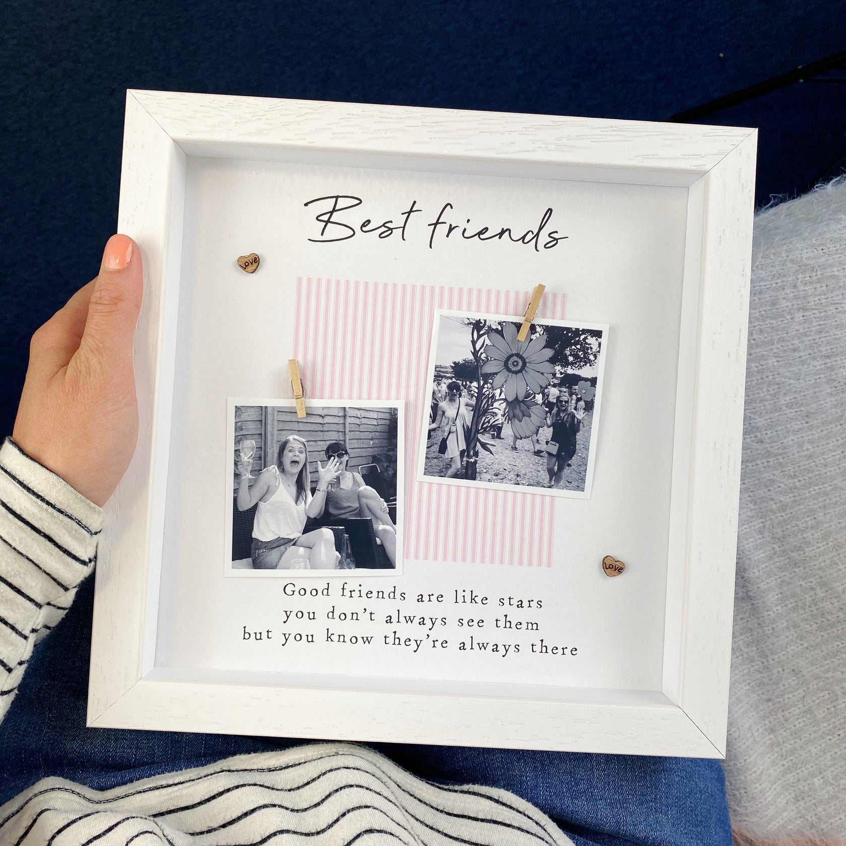 Best Friends Photo Frame – Olive & Pip