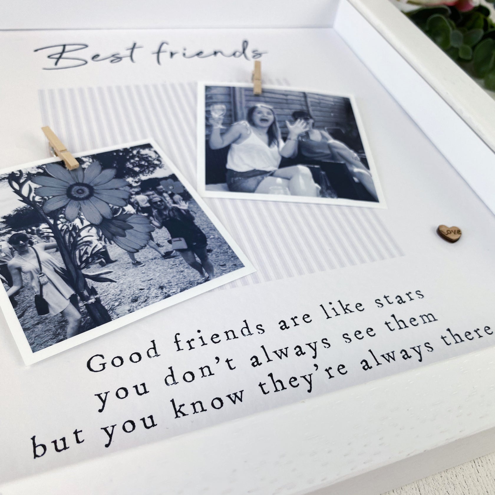 Best Friends Photo Frame – Olive & Pip
